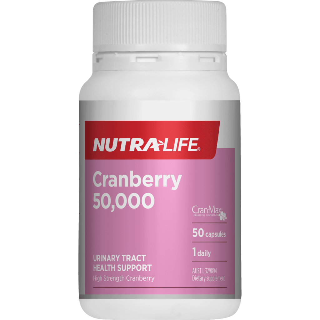 Nutra-Life Cranberry 50,000 with Cran-Max One a Day — healthy.co.nz