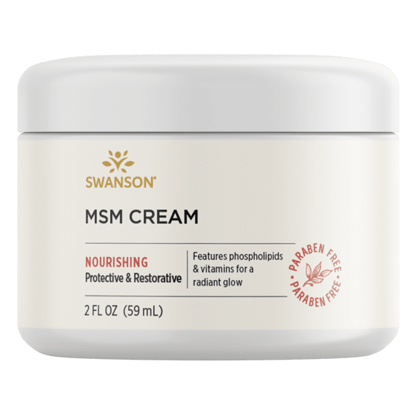 Swanson MSM Cream Topical Skin and Joint Support — healthy.co.nz