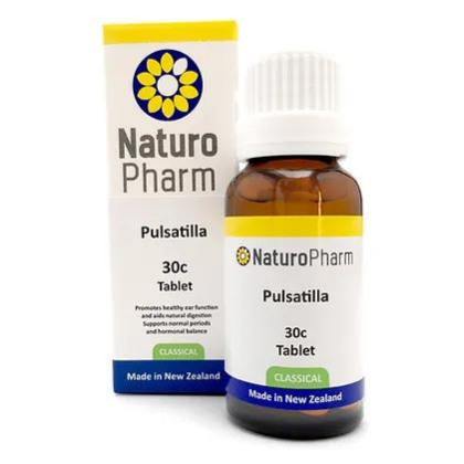 Naturo Pharm Pulsatilla 30c Tablets | Healthy.co.nz — healthy.co.nz