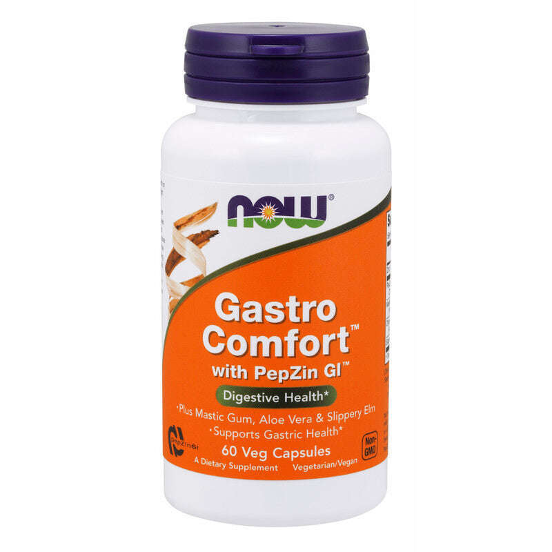 NOW Gastro Comfort with PepZin GI | Stomach Lining — healthy.co.nz